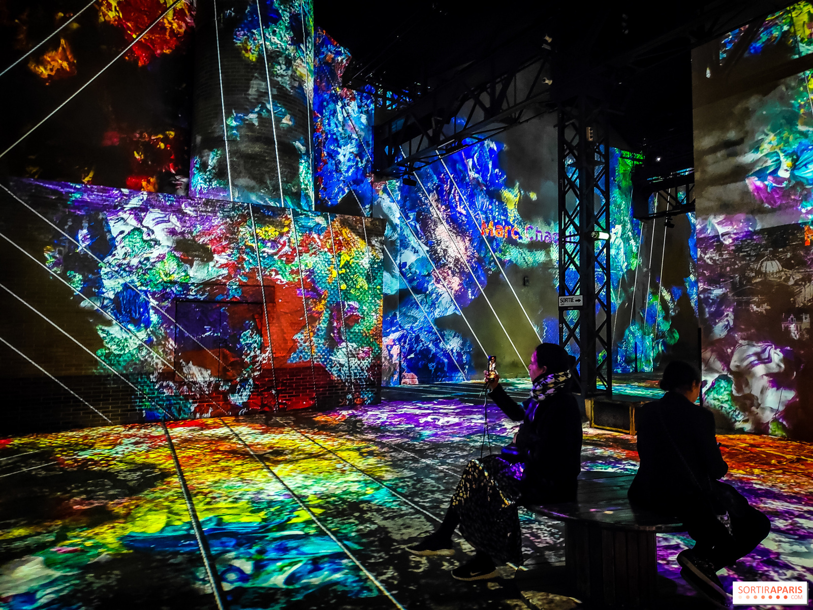 CHAGALL, PARIS-NEW YORK, HALL DES LUMIERES (NEW YORK) - The Lunch Circle